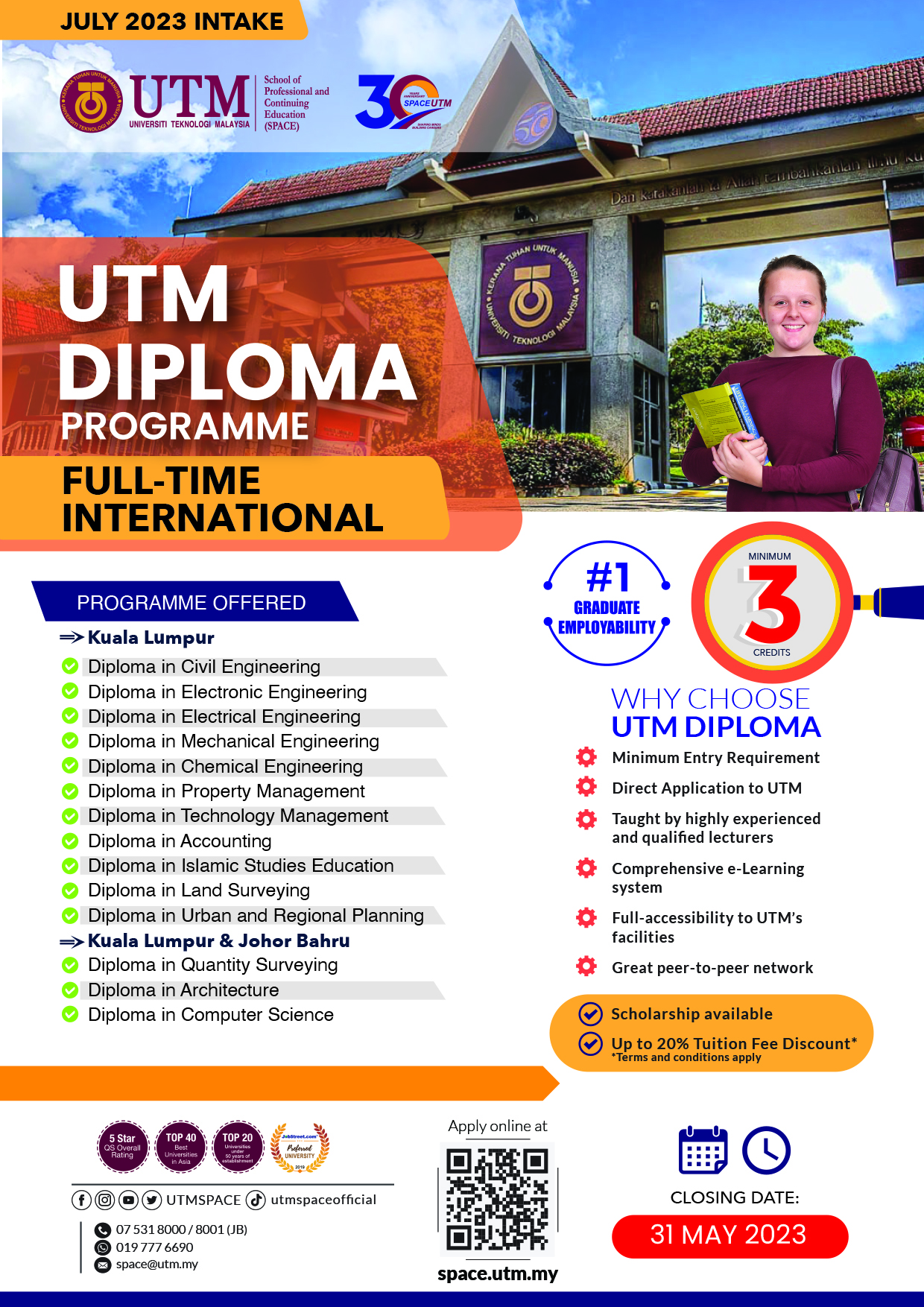 Diploma Programme @SPACE