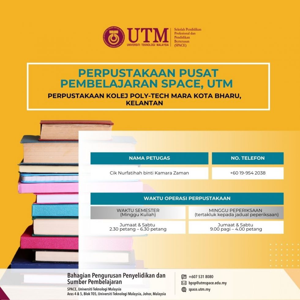 Learning Resources Management | SPACE UTM