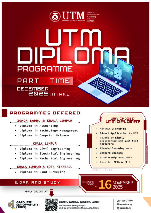 Diploma Programme | SPACE UTM