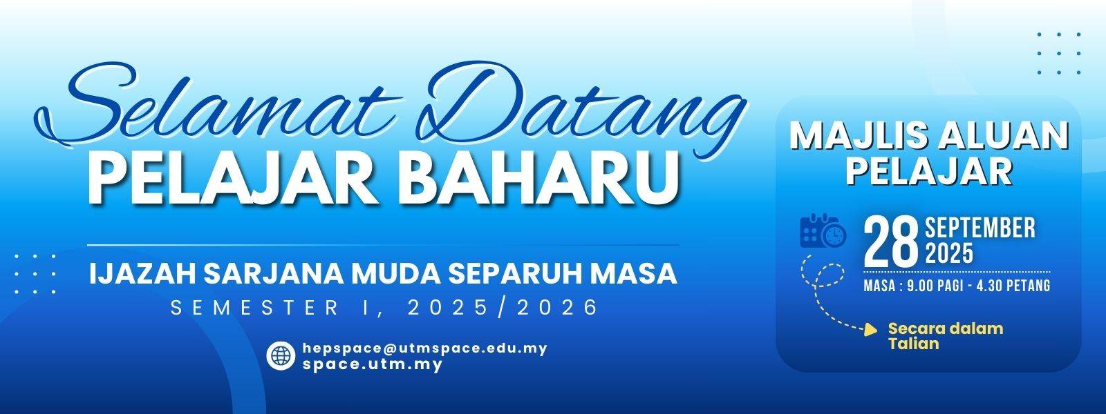 SPACE UTM | School of Professional and Continuing Education